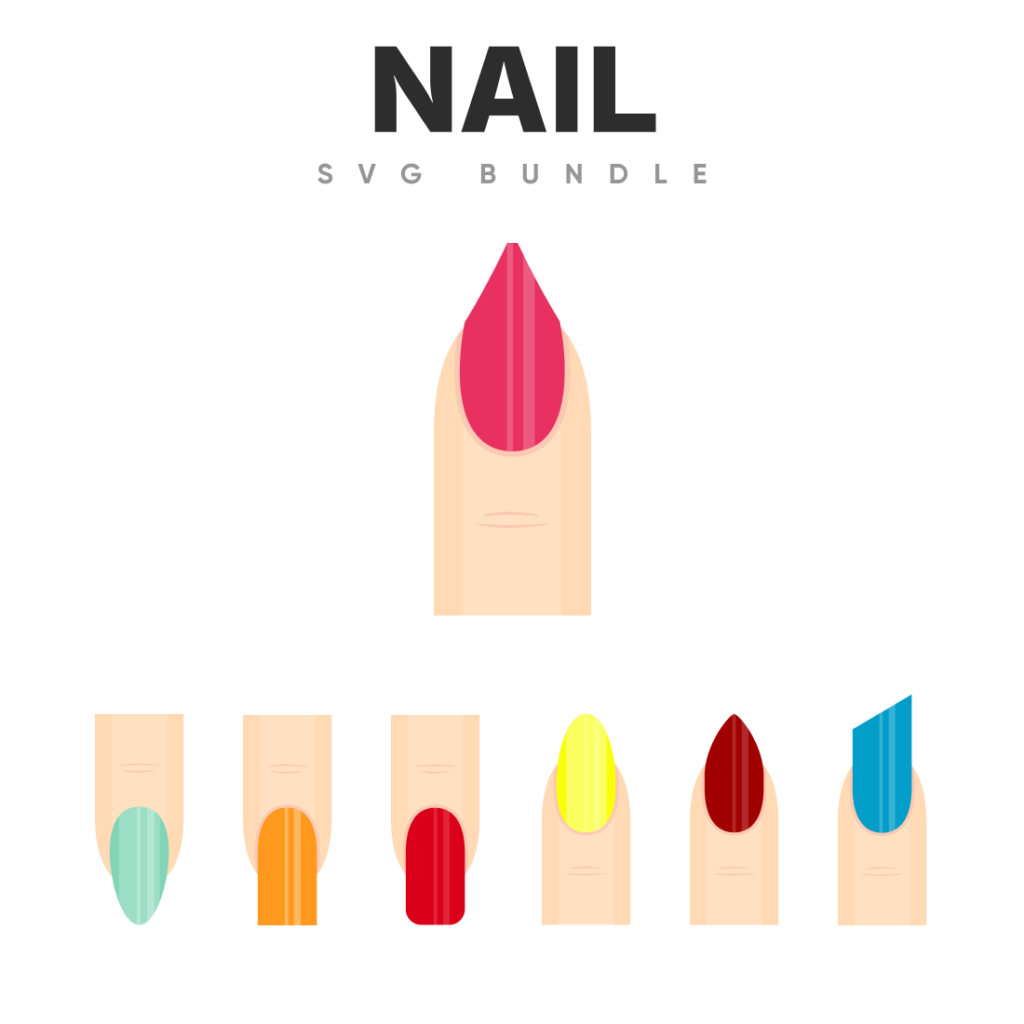 12 Nail SVG Designs – MasterBundles