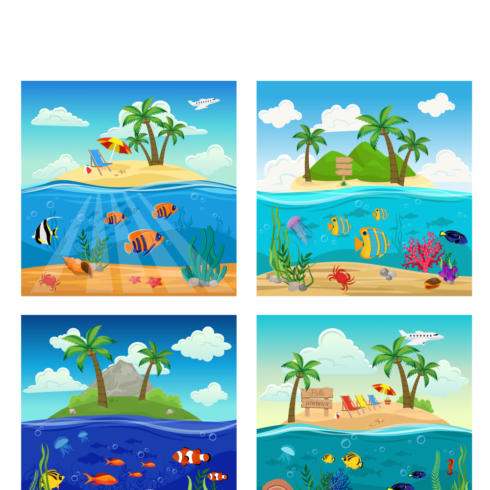 4 Ocean SVG Designs | Master Bundles