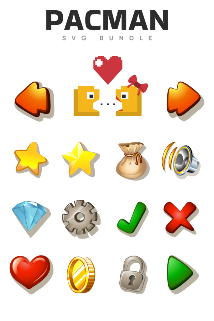 12 Pacman Logo SVG Designs – MasterBundles