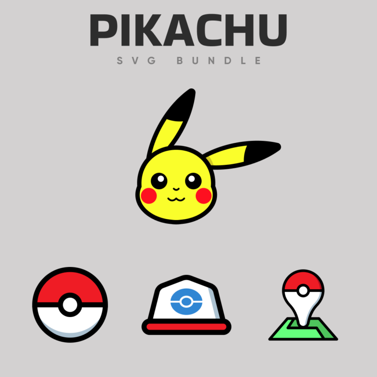 Pikachu SVG for Cricut – MasterBundles
