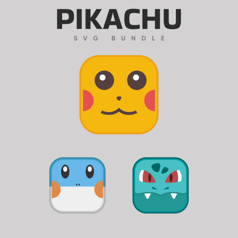 Pokemon Pikachu SVG Designs – MasterBundles