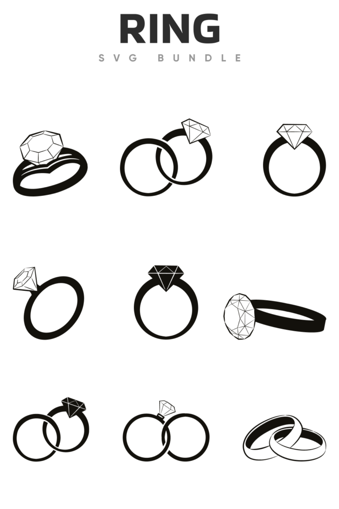 9 Ring SVG Designs – MasterBundles