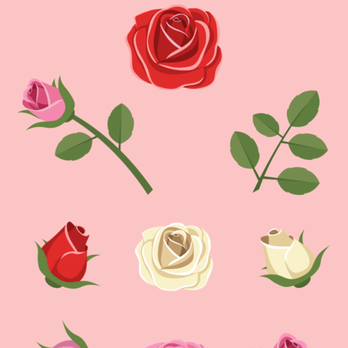 9 Rose SVG Designs – MasterBundles