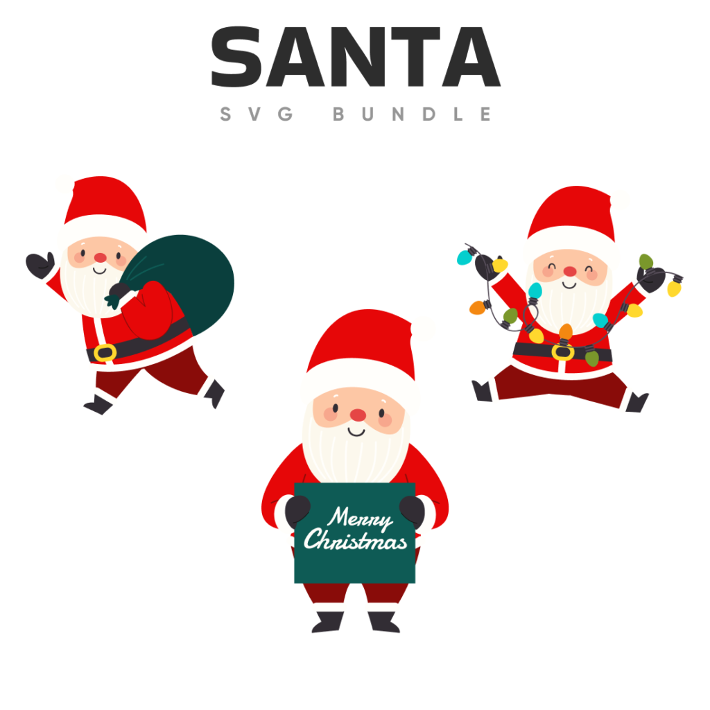 Santa SVG Free – MasterBundles