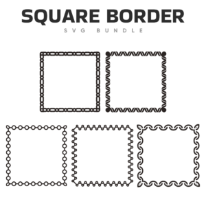 Square Border SVG – MasterBundles