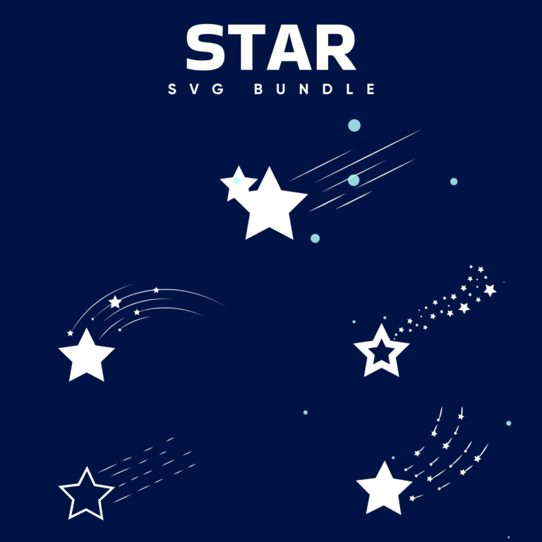 6 Star SVG Designs – MasterBundles