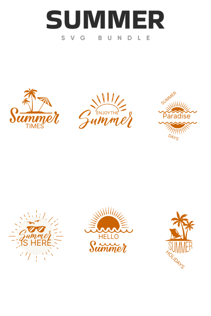 Summer SVG Designs – MasterBundles