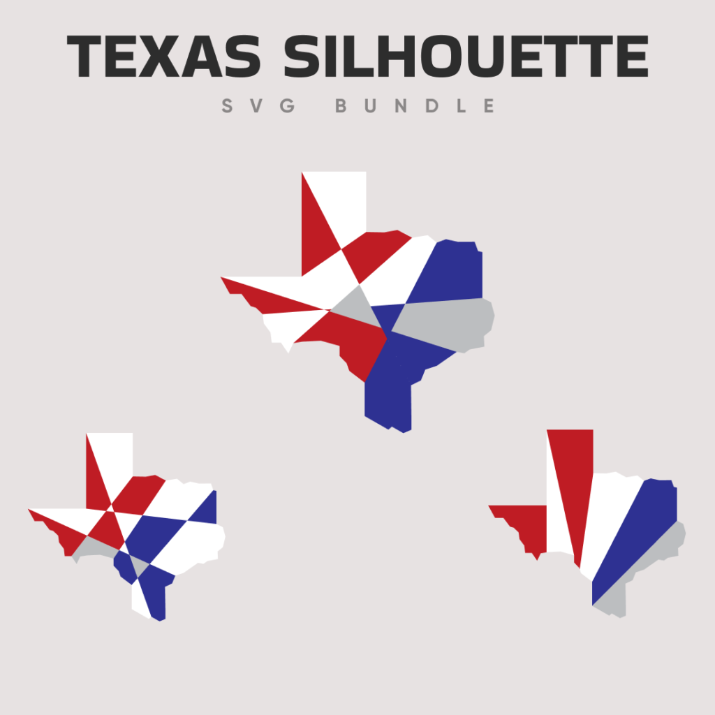 Texas Silhouette SVG Designs – MasterBundles