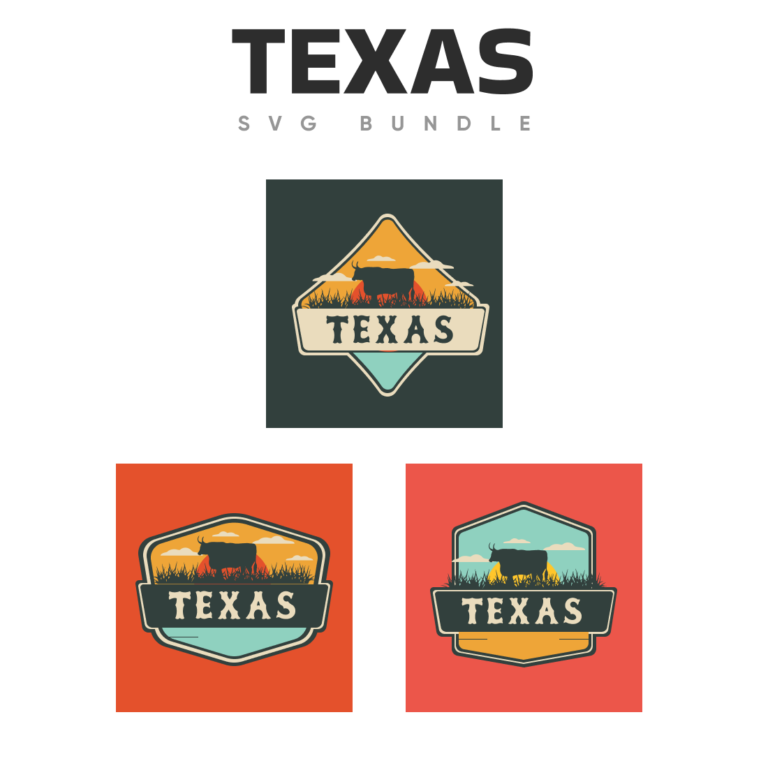 6 Texas SVG Designs – MasterBundles