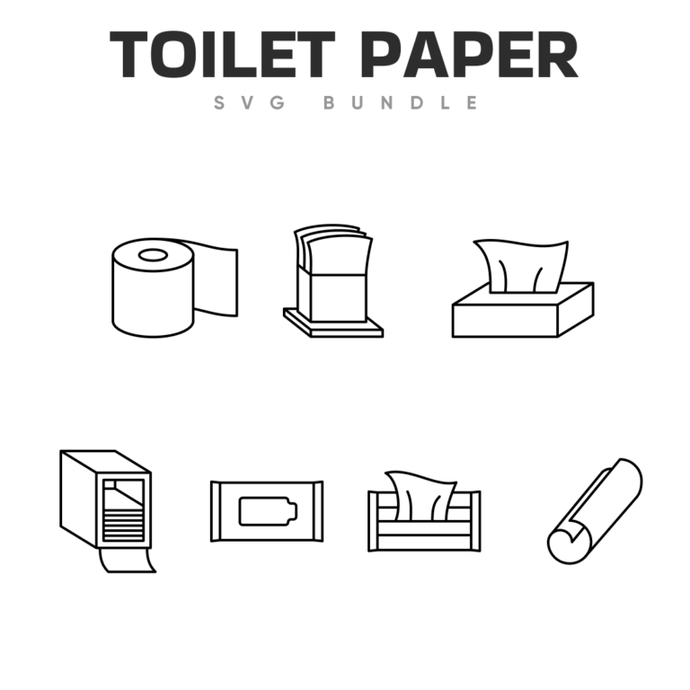 Immense Toilet Paper SVG Bundle – MasterBundles