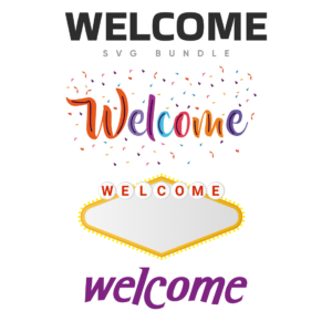 Welcome SVG Designs – MasterBundles
