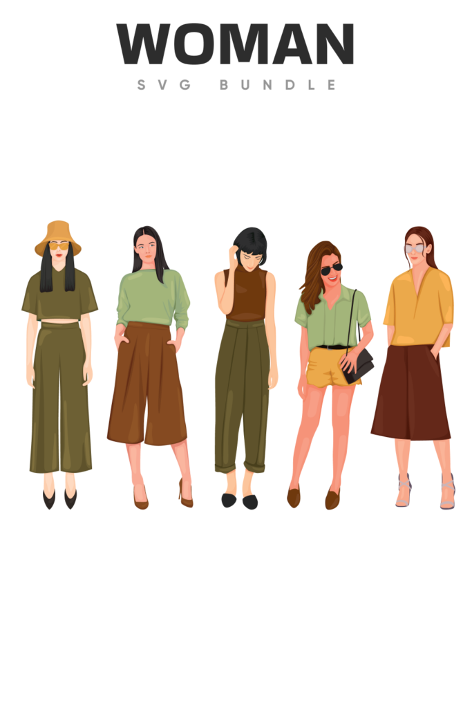 6 Woman SVG Bundles – MasterBundles