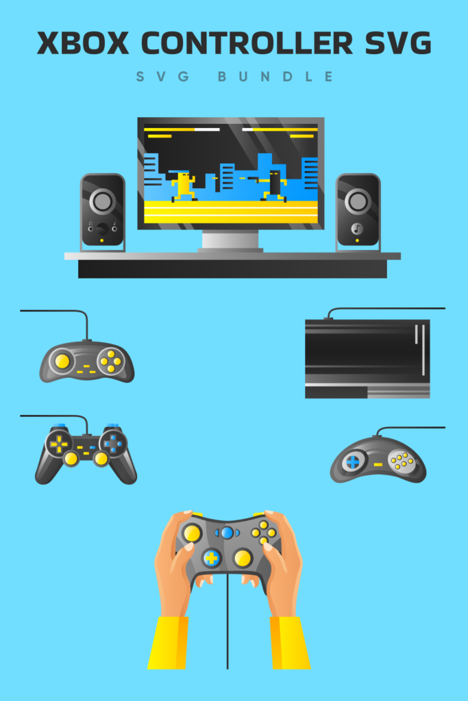 6 Xbox Series X Controller SVG Designs – MasterBundles