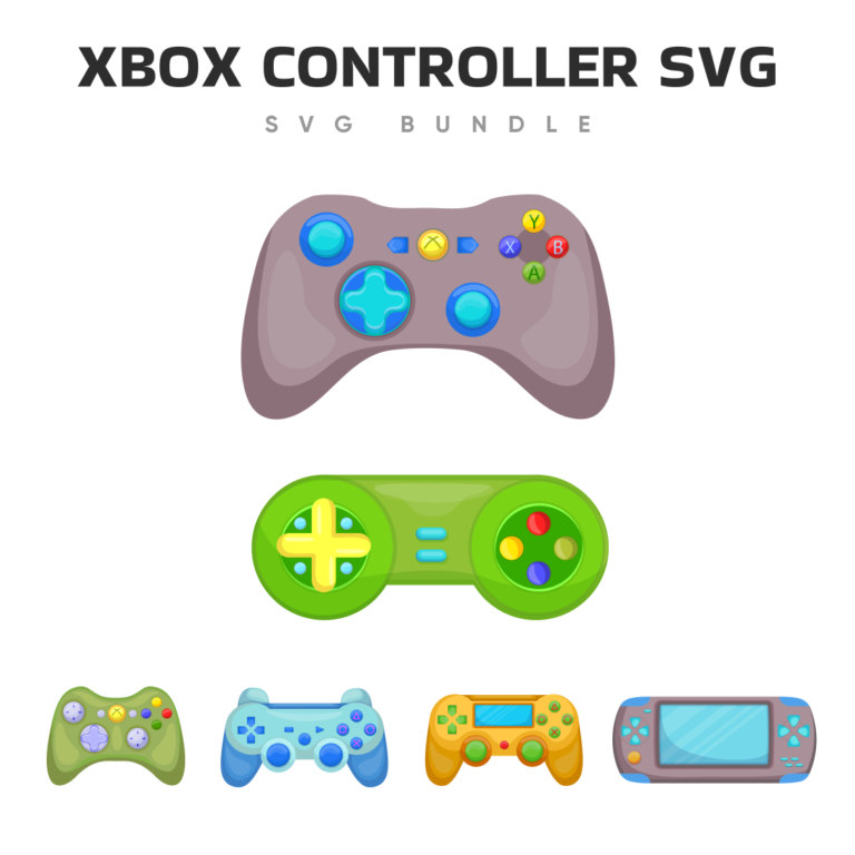 12 Xbox Game Controller SVG Files – MasterBundles