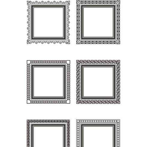 Square Frame SVG Designs | Master Bundles