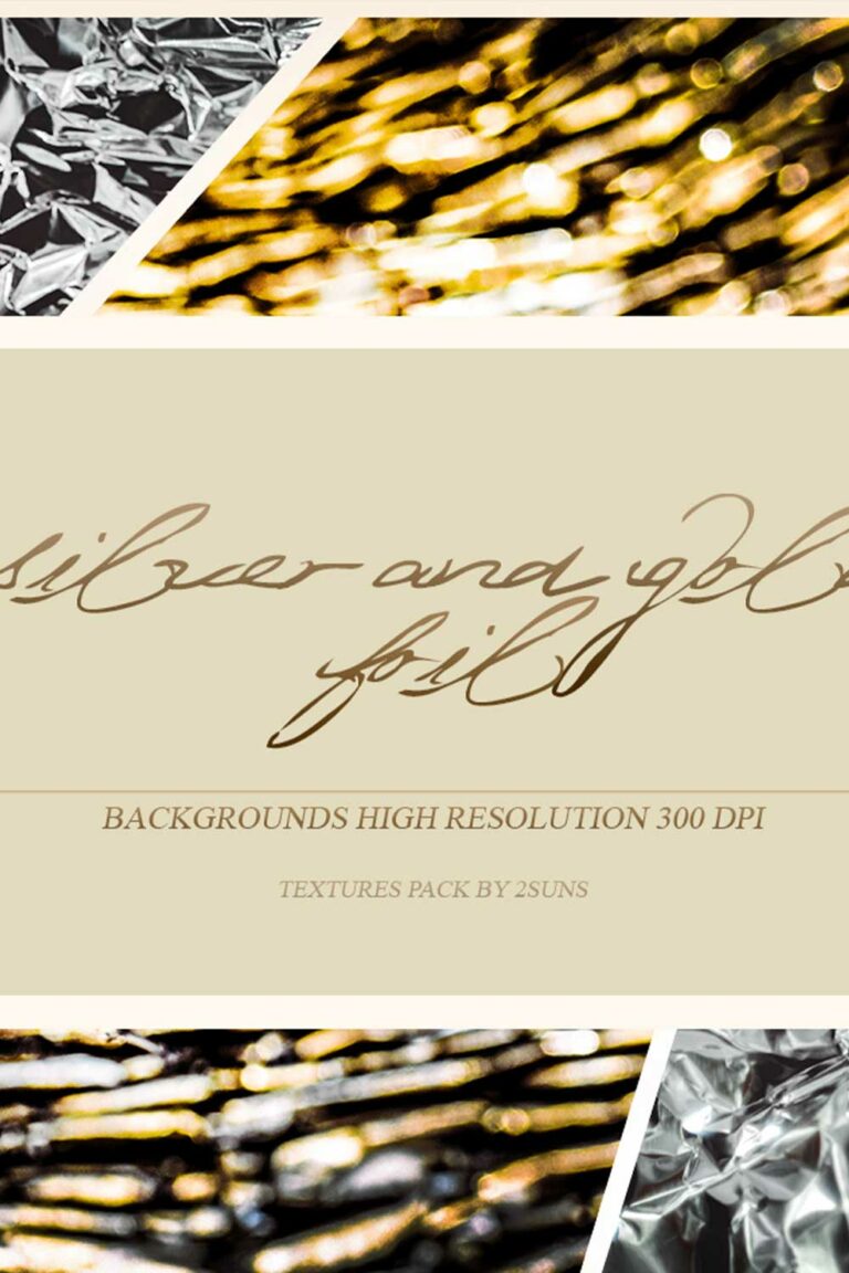 Foil digital paper, Silver paper, Gold metallic background, Grunge ...