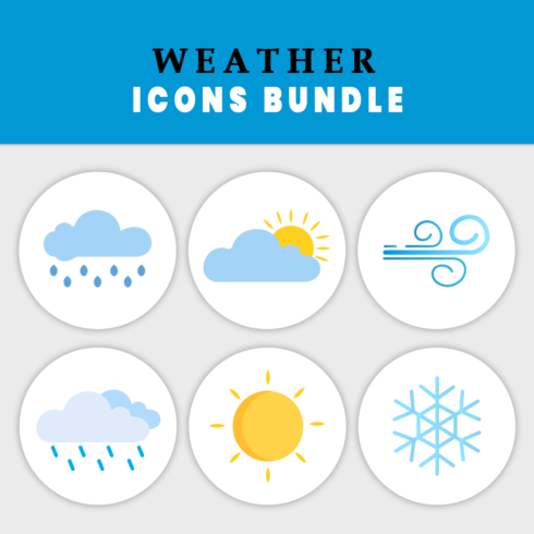 Solid Weather Icons Bundle - MasterBundles