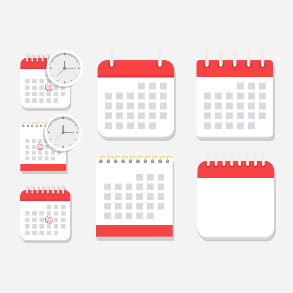 7 Calendar SVG Designs – MasterBundles