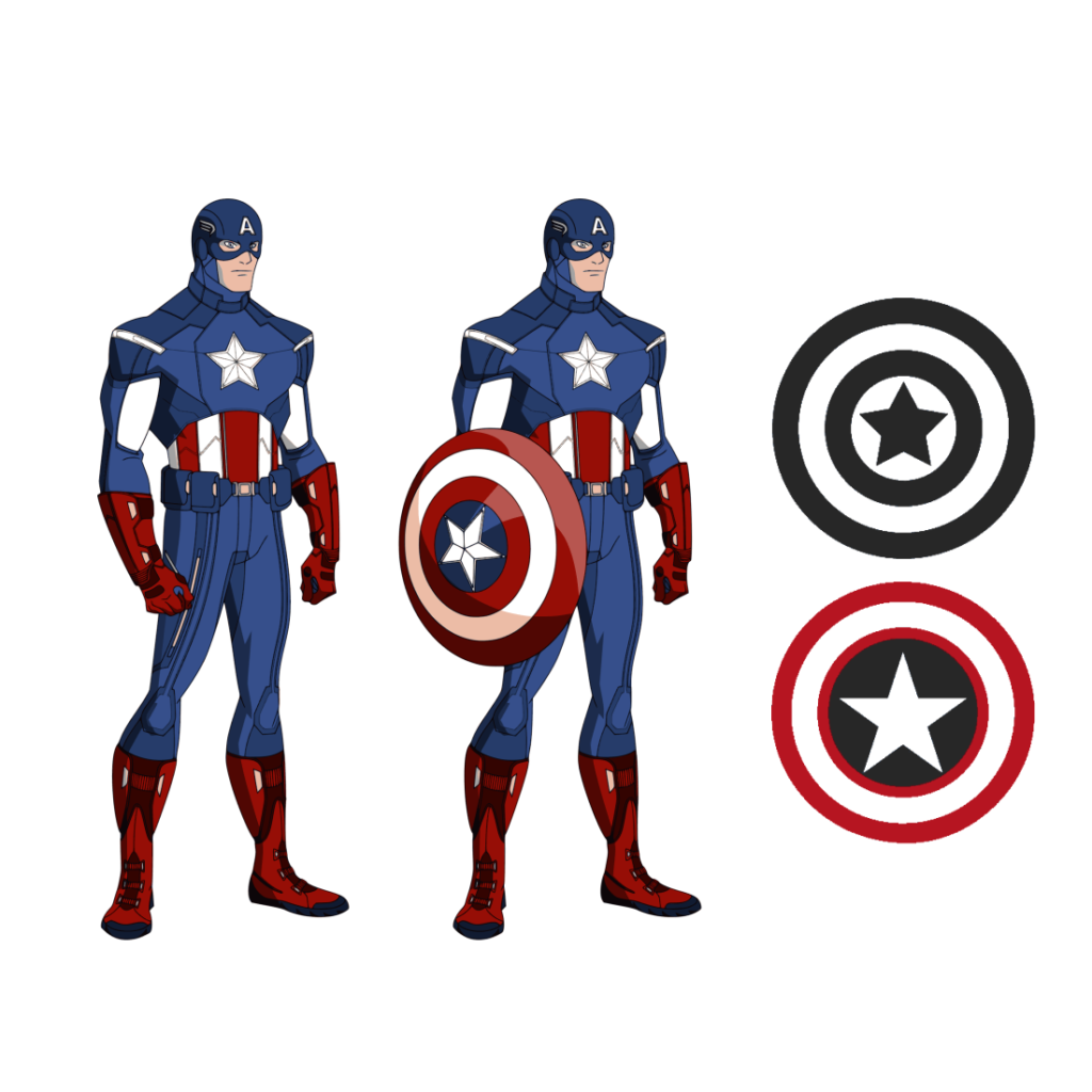 Young Captain America SVG Designs – MasterBundles