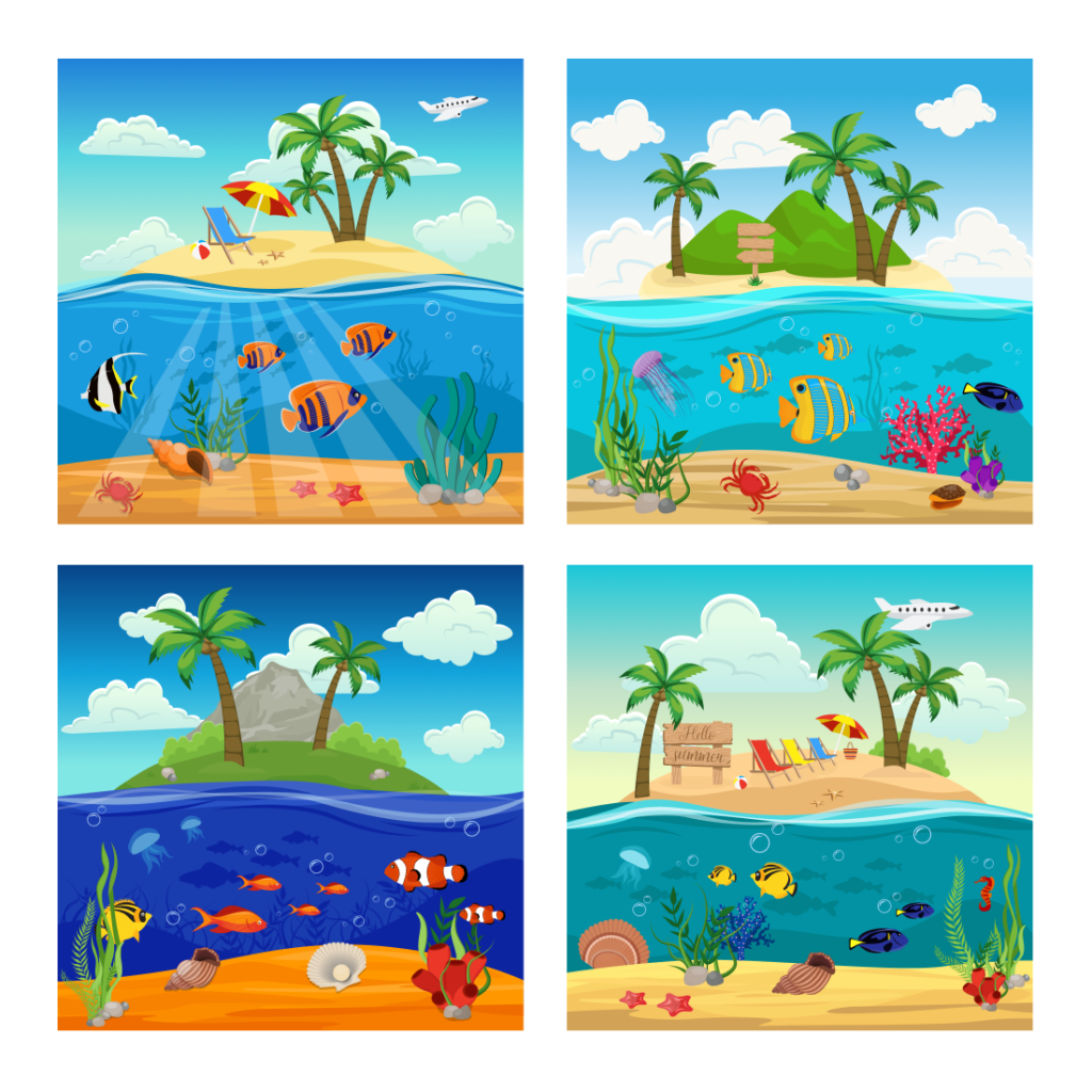 4 Ocean SVG Designs – MasterBundles