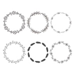 Round Border SVG Designs – MasterBundles