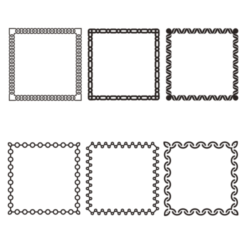 Square Border SVG – MasterBundles