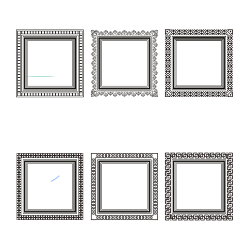 Square Frame SVG Designs | Master Bundles