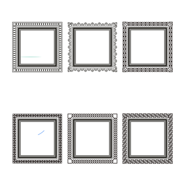 Square Frame SVG Designs – MasterBundles