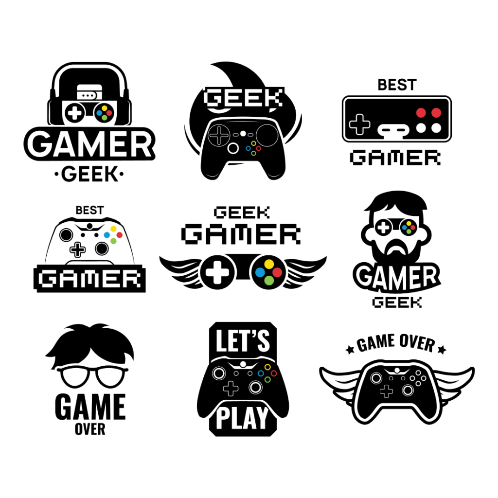 9 Black & White Xbox Controller SVG Files – MasterBundles