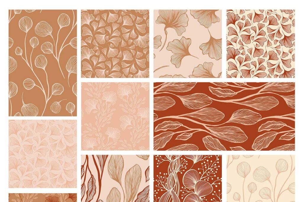 Waves - Abstract Seamless Patterns – MasterBundles