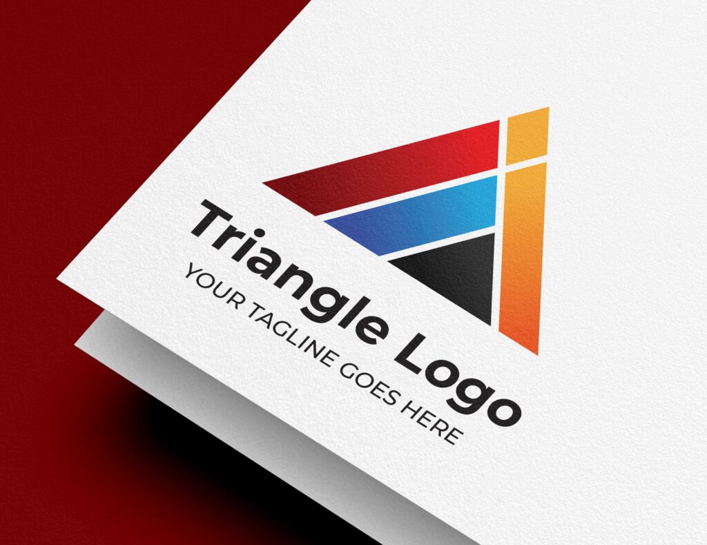 6 Triangle Logo Set In Just $10 Only - MasterBundles