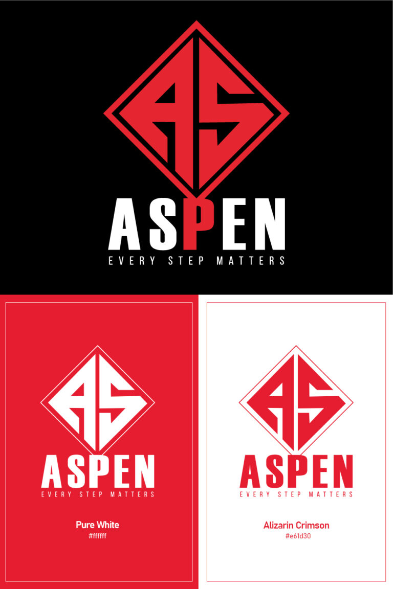 AS Letter Logo - Aspen Logo - MasterBundles