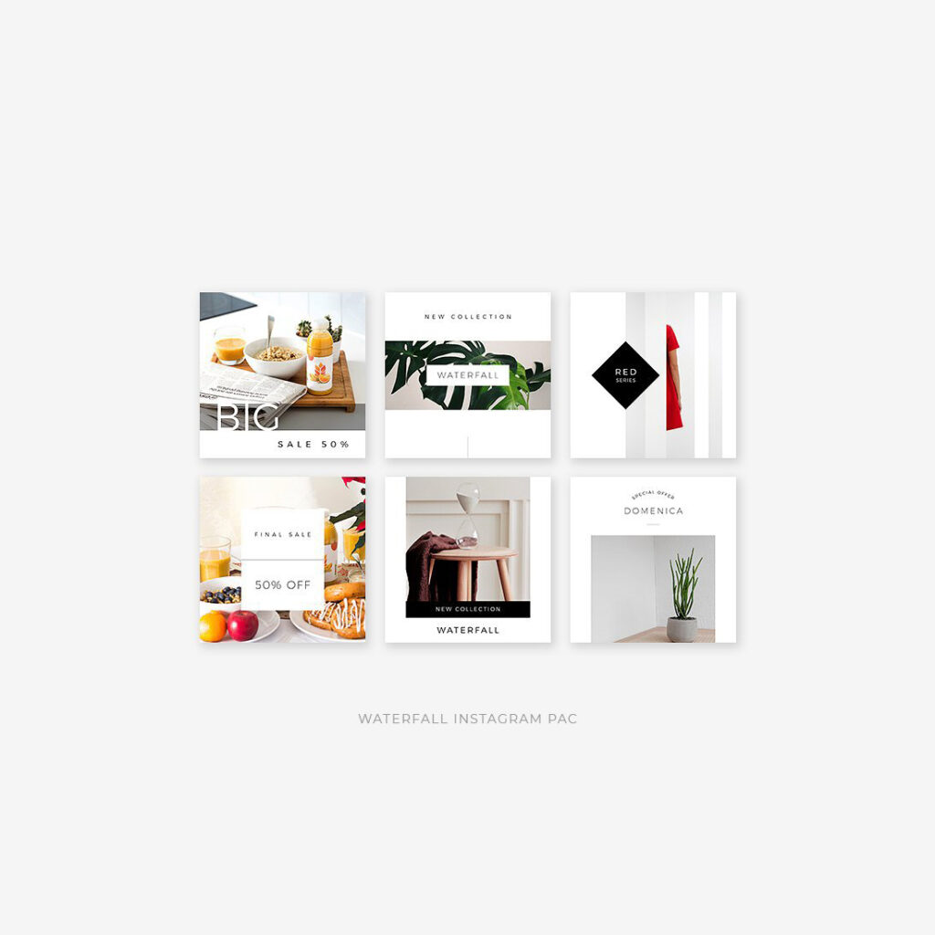 Light Instagram Bundle - MasterBundles