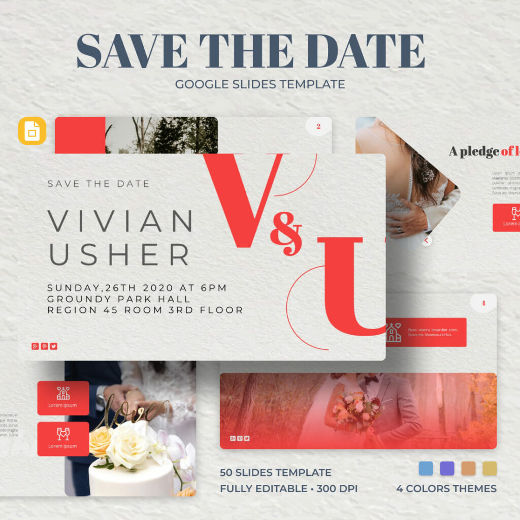 Rustic Wedding Google Slides Theme – MasterBundles