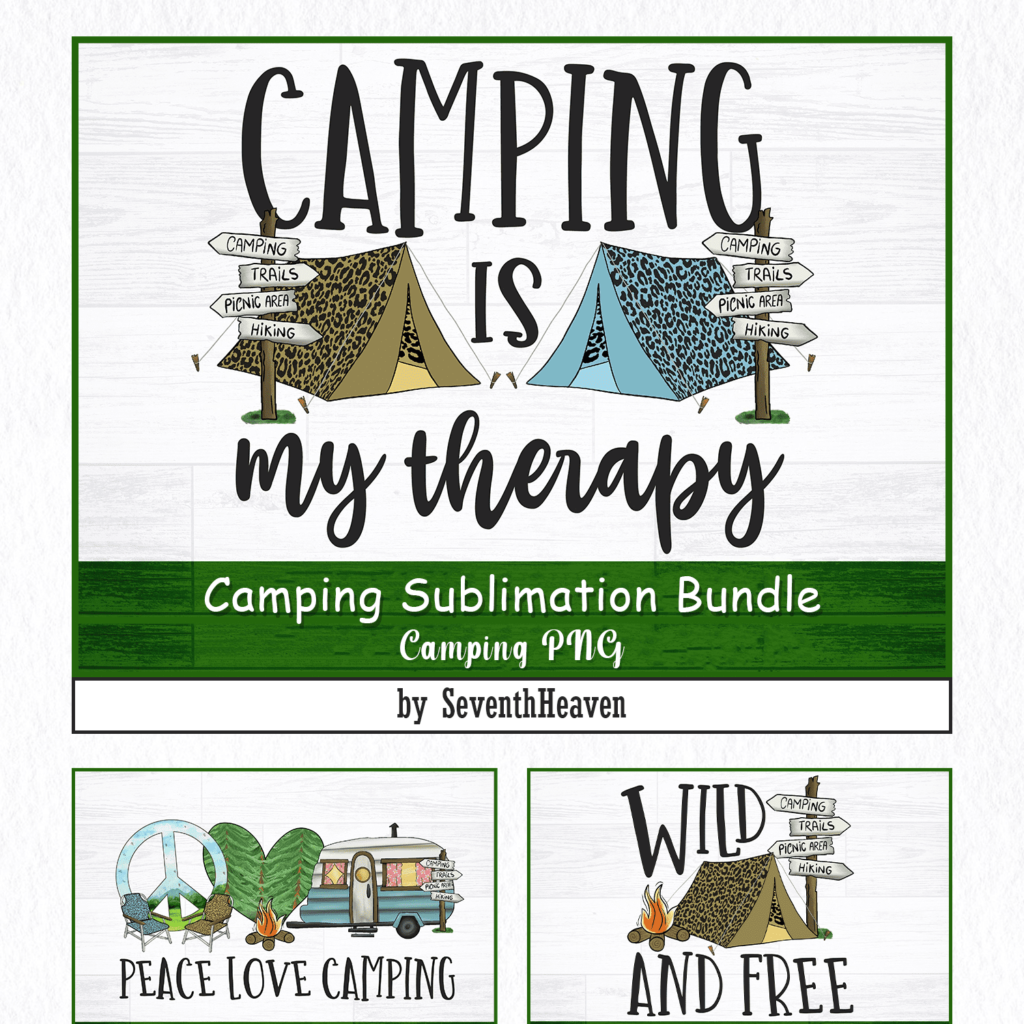 Camping Sublimation Bundle | Camping PNG – MasterBundles