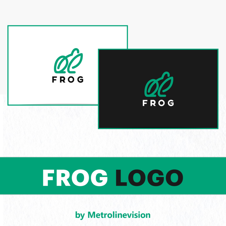 Minimal Frog Logo Template – MasterBundles
