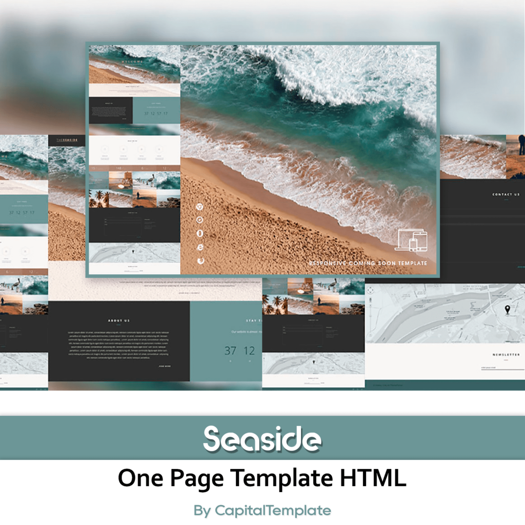 Seaside - One Page Template HTML – MasterBundles
