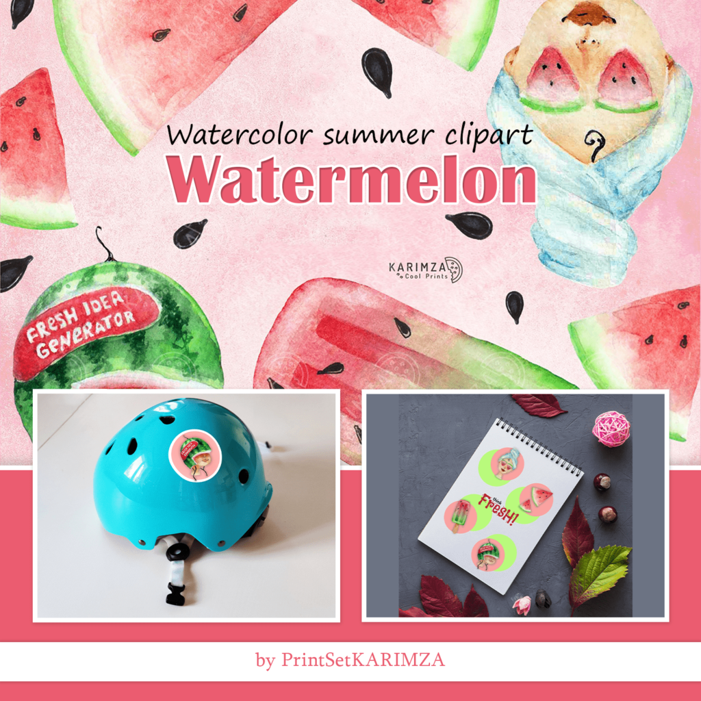 Watercolor Summer Clipart – MasterBundles