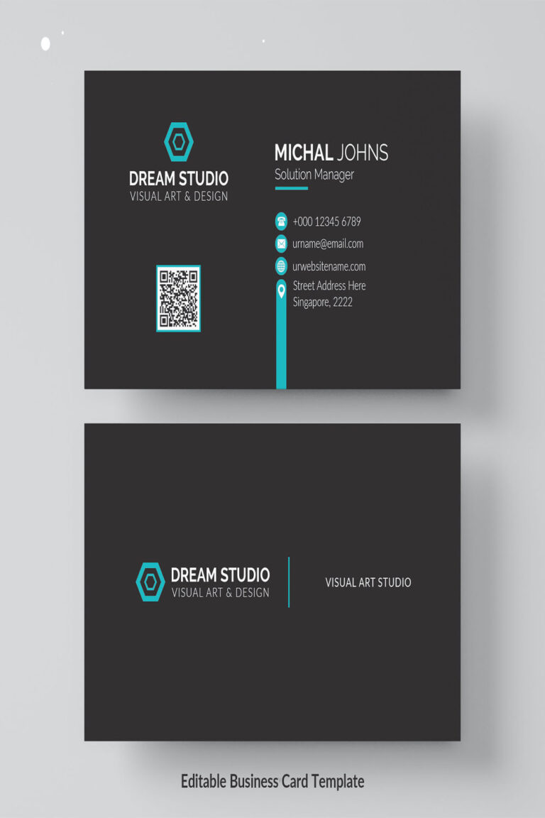 3 Modern Business Cards - MasterBundles