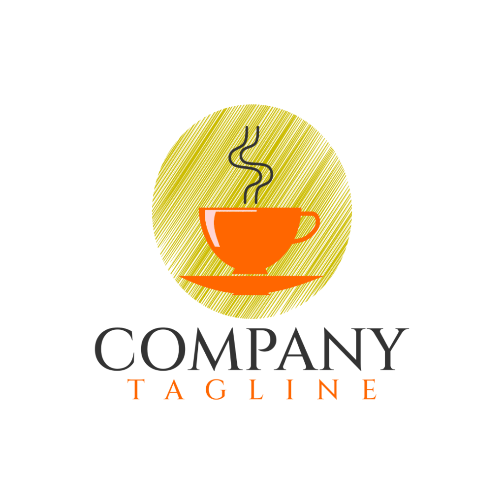 Tea Cup Logo Template For Café & Restaurants - MasterBundles