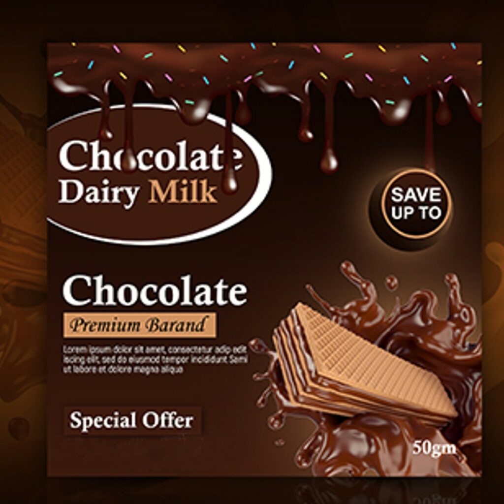 New 2022 Editable Chocolate Instagram Post Design - MasterBundles