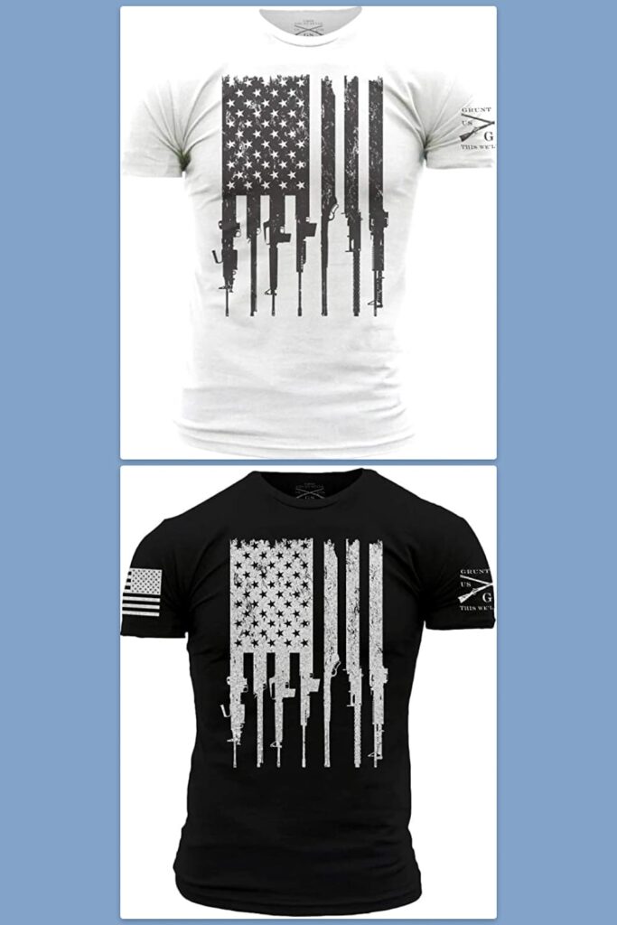 Patriotic T-shirts for the Whole Family and Inspirational Ideas for Prints