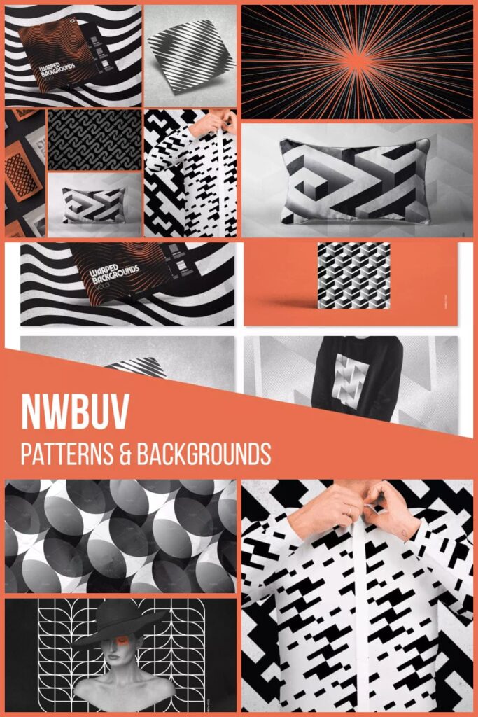 25+ Best Black and White Patterns in 2022: Free and Premium