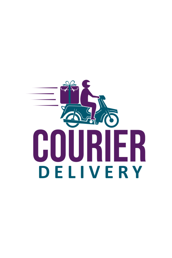 Courier Delivery Modern Design Logo Template - MasterBundles