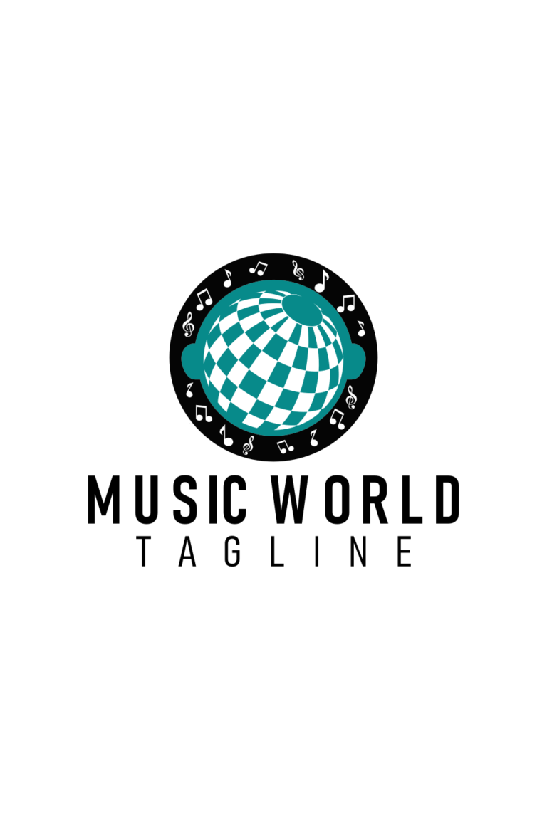 Music World Creative Logo Design - MasterBundles