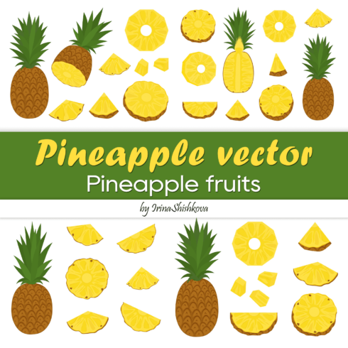 Pineapple Vector. Pineapple Fruits – MasterBundles