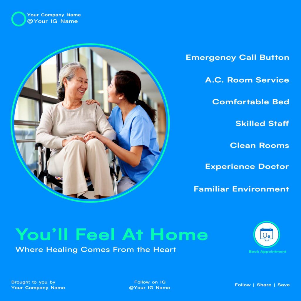 3 doctor / hospital Creative instagram post templates - MasterBundles