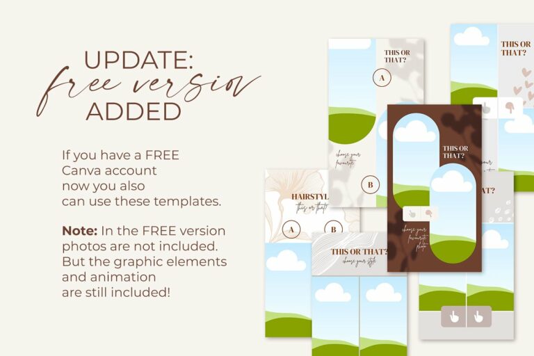 Fashion Polls Story Templates Canva – MasterBundles
