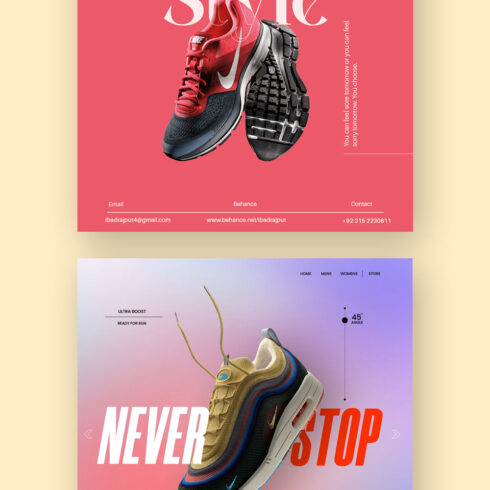 Shoes store product Social media post design Templates For Instagram ...