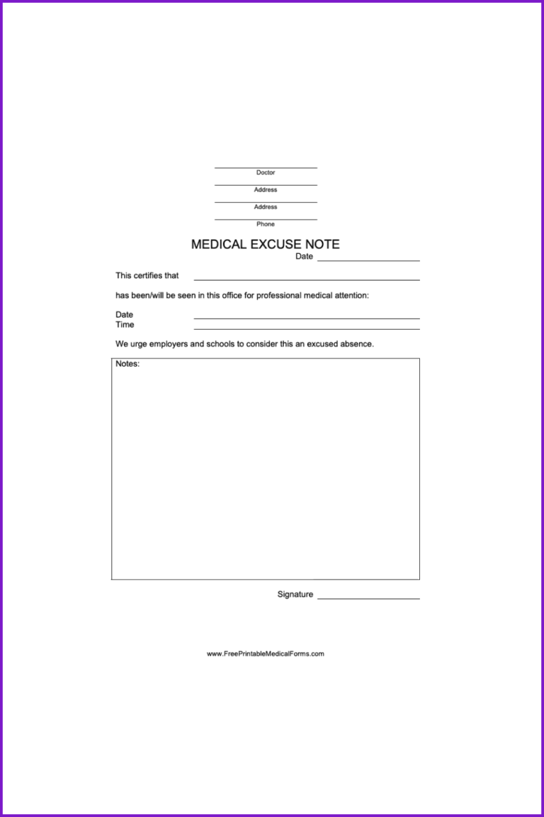 45+ Best Doctor's Notes Templates for 2023 - MasterBundles